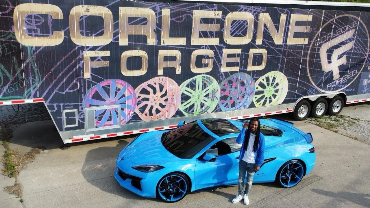 WORLDS FIRST 2023 ZO6 ON 22×13 CUSTOM 3 PIECE WHEELS - YouTube