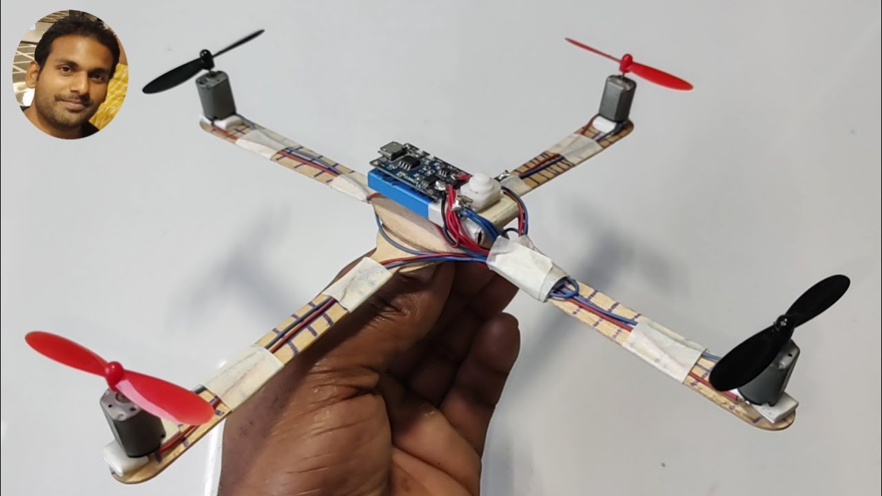 How to make home made Drone // Diy home made Drone // Drone banane ka ...