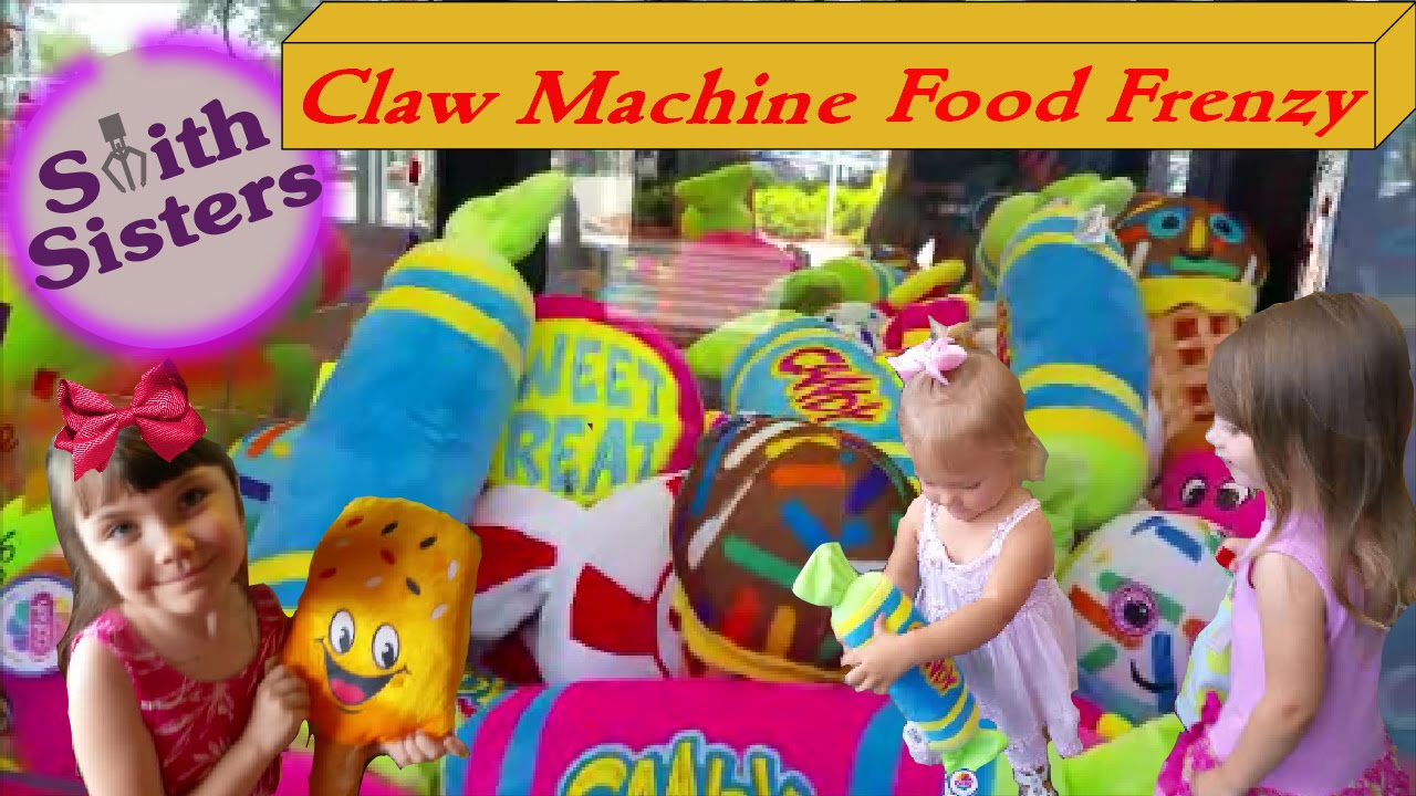 Claw Machine Game Food Frenzy Popsicle Donuts Candy Fruit 15 Wins Video ...