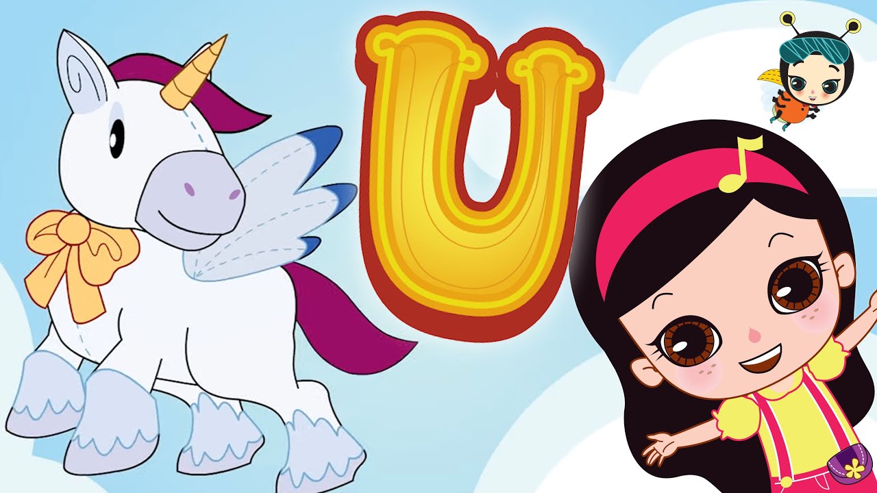 Unicorn Up! Letter U | Learn ABC for Kids | Olive and the Rhyme Rescue ...