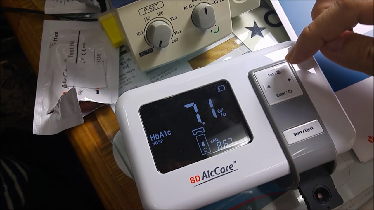 HbA1c Machine Demonstration 26 Aug 2016 - YouTube