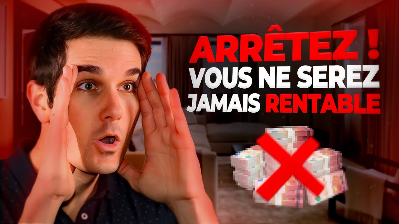 Arrêtez ! Vous Ne Serez JAMAIS Rentable ! - YouTube