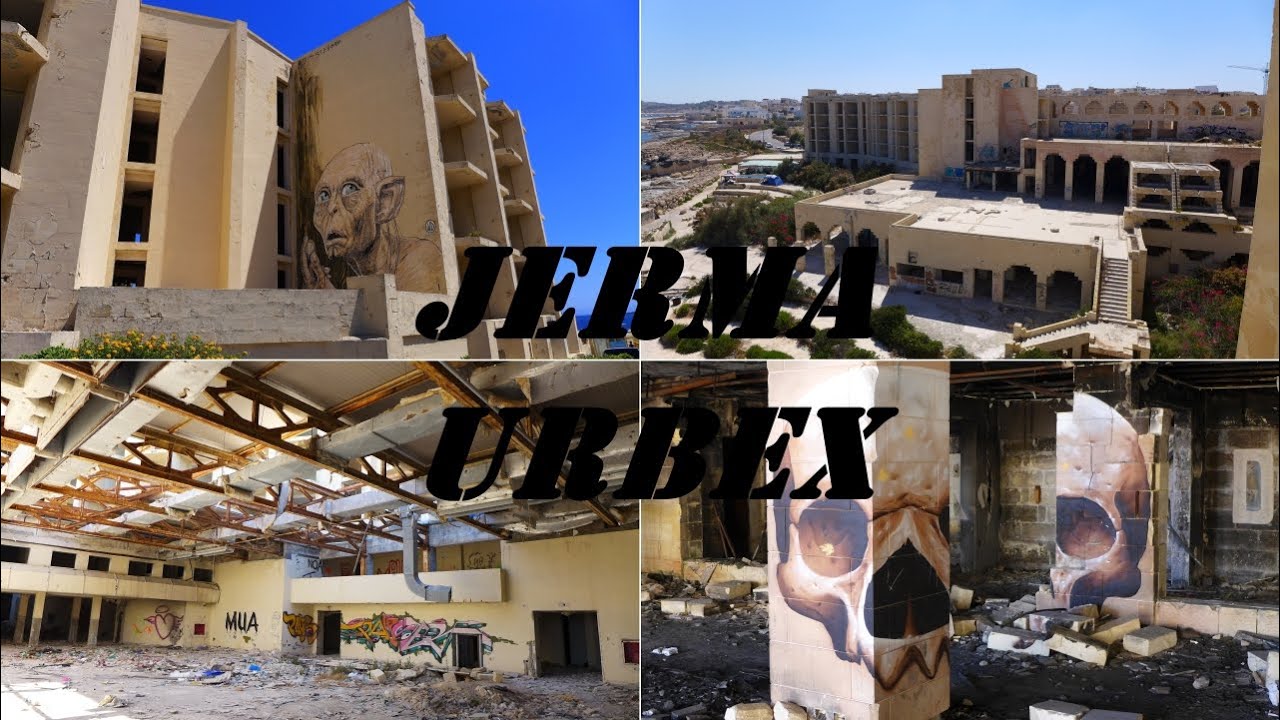 Malta Urbex - Jerma Hotel - YouTube