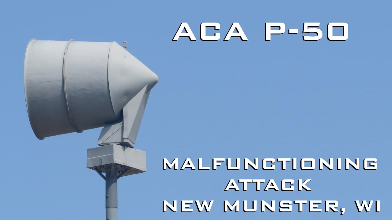 ACA P-50 - Malfunctioning Attack - New Munster, WI - YouTube