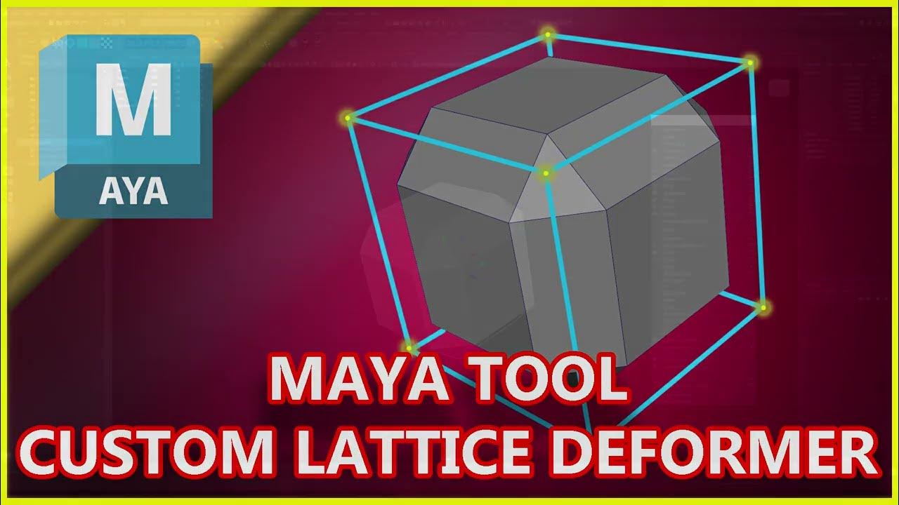 Maya Tool - Custom Lattice Deformer - YouTube