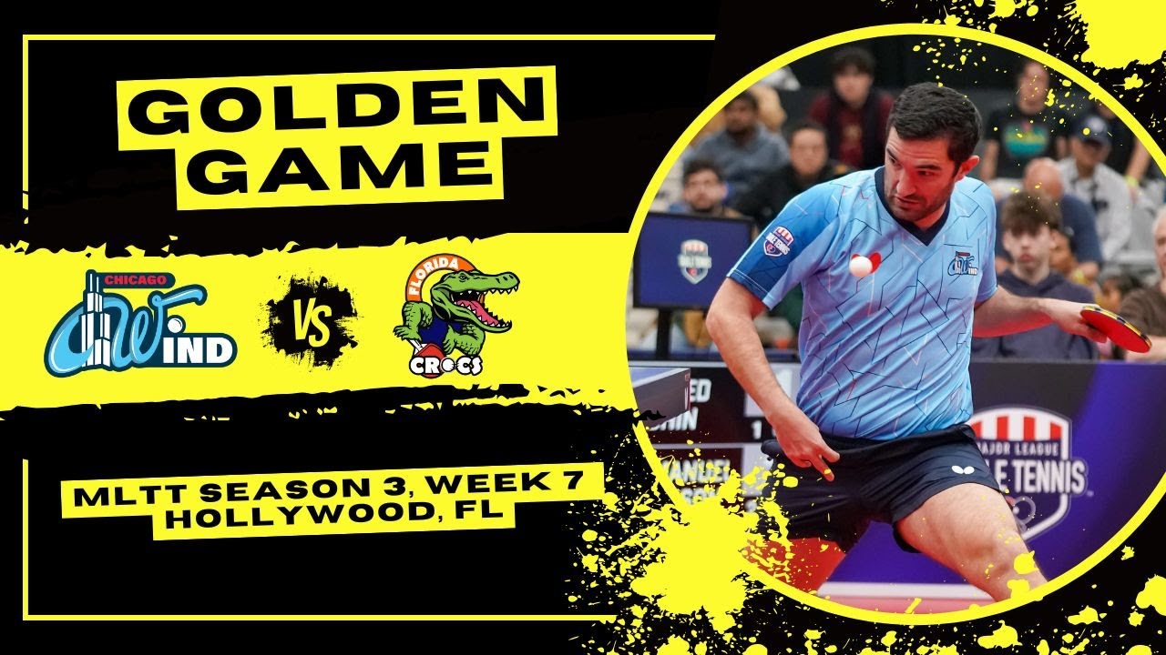MATCH HIGHLIGHTS: GOLDEN GAME | Chicago Wind vs Florida Crocs | MLTT ...