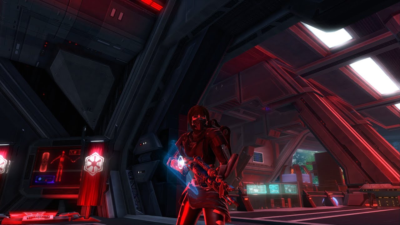 SWTOR Master Mode Red Reaper Solo Speed Run with Leah Naboo Onslaught 6 ...
