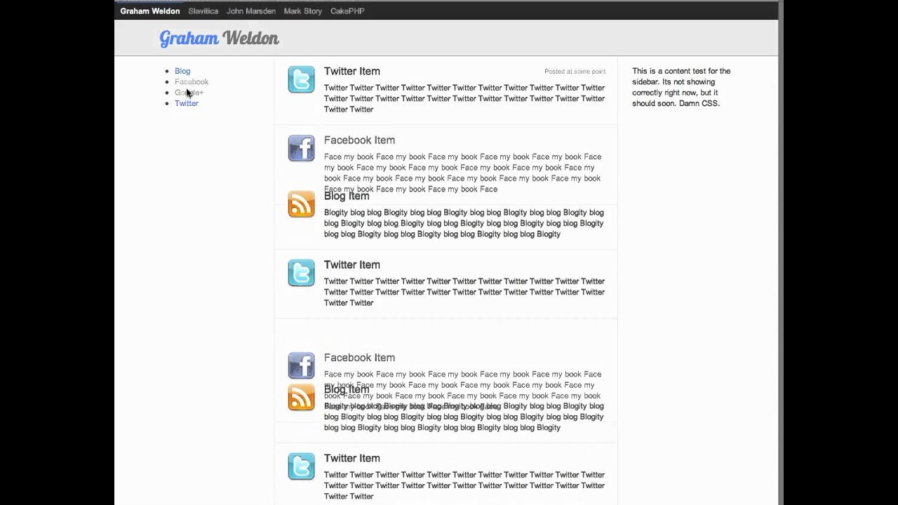Graham Weldon v5.0c - YouTube