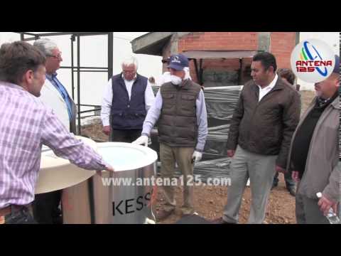 Planta móvil limpia agua de rastro de Toluca
