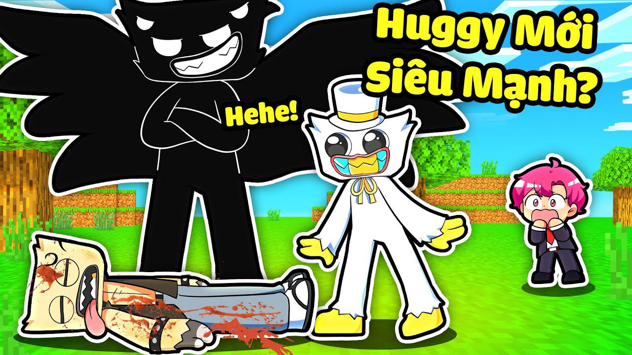 TỔNG THỐNG HIHA HỐT HOẢNG KHI CHỨNG KIẾN HUGGY MỚI SIÊU MẠNH * HUGGY ...