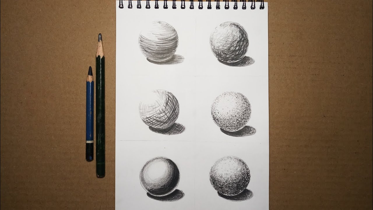 Learn Art l Types of Shading Techniques @ishtachitra - YouTube
