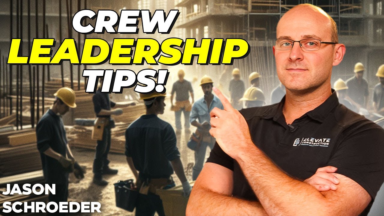 How To Lead A Construction Crew: Crew Board - YouTube