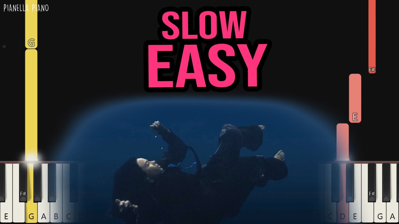 Billie Eilish - CHIHIRO | SLOW EASY Piano Tutorial by Pianella Piano ...