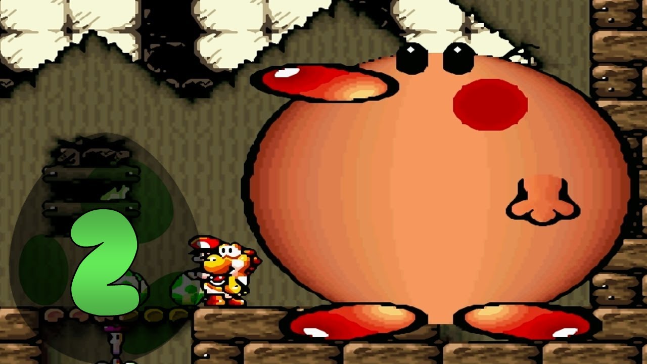 Yoshi's Island - Burt the Bashful [1-4 to 1-6] - Part 2 - YouTube