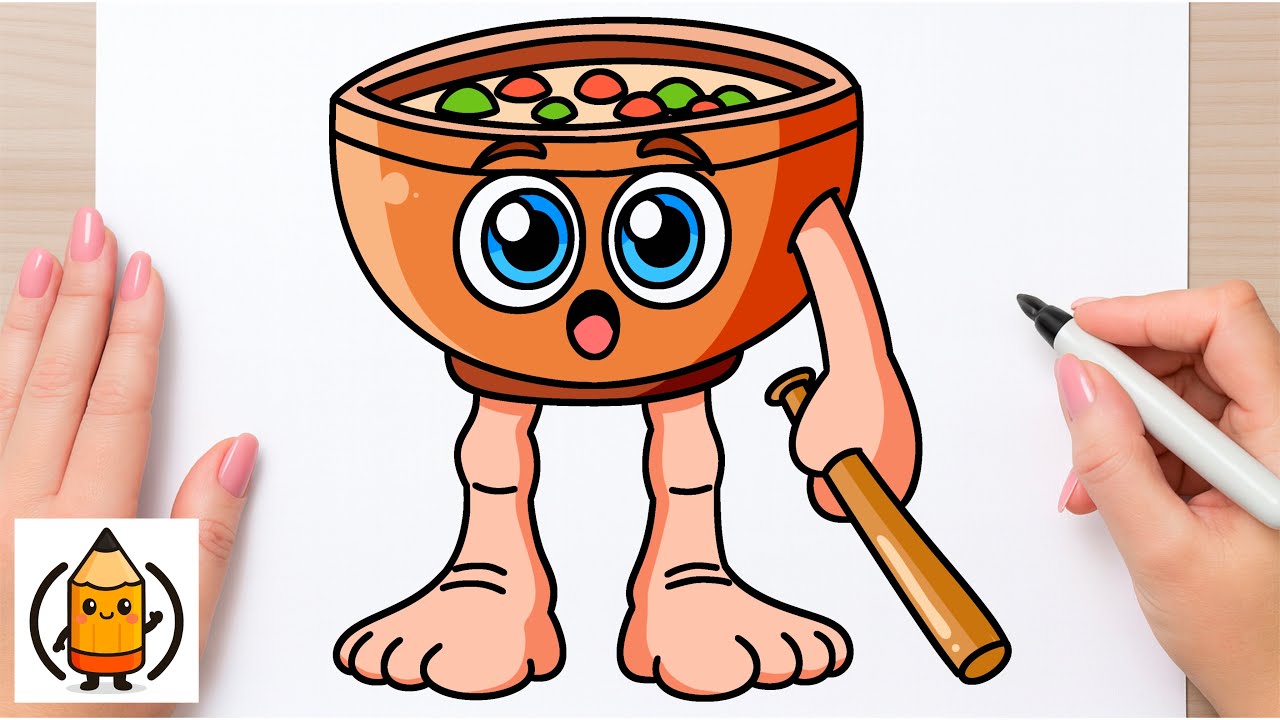 How To Draw Tong Tong Tong Sahur | Italian Brainrot Animals - YouTube