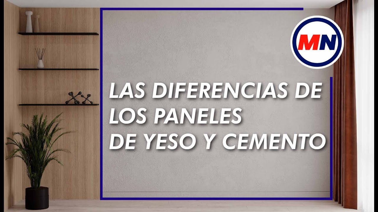Características de panel de yeso - YouTube