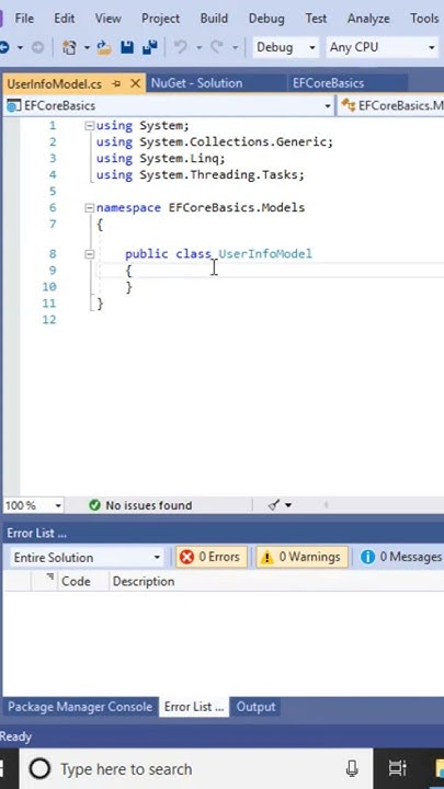 ️ Entity Framework Core Code First Crud Operations In Aspnet Core 