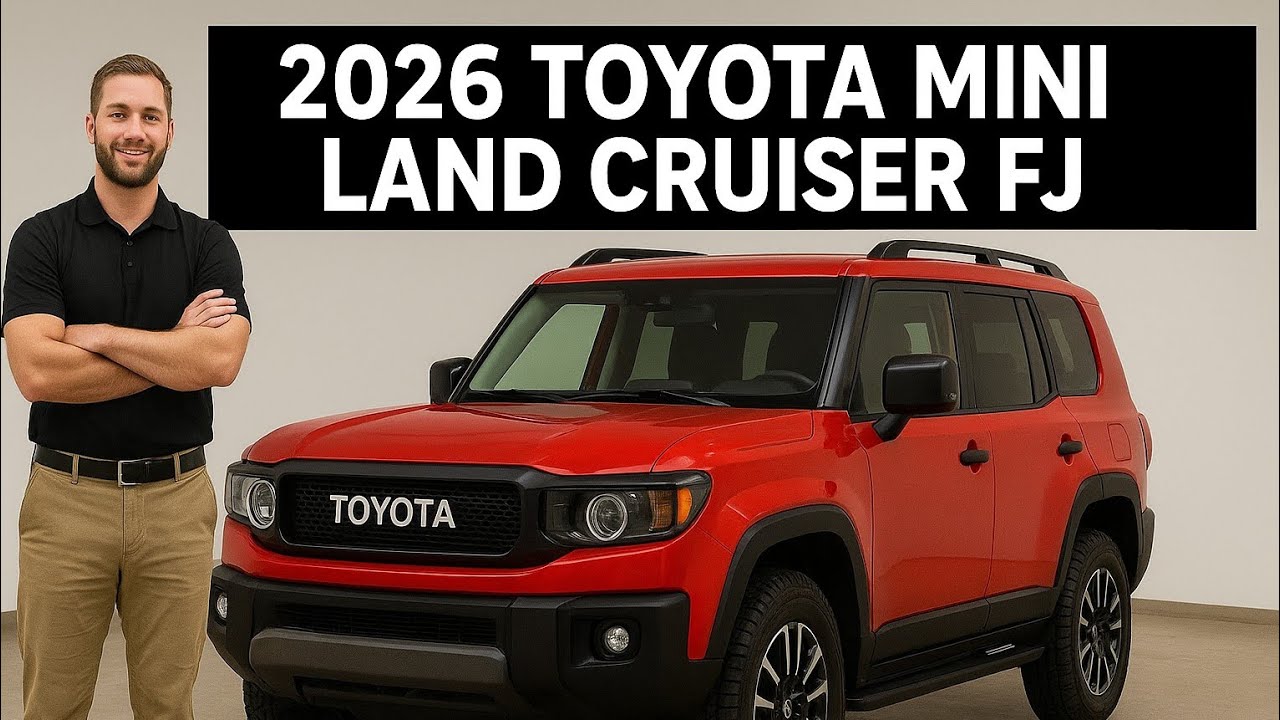 Finally Unveiled! 2026 Toyota Mini Land Cruiser FJ – Compact Off-Road ...