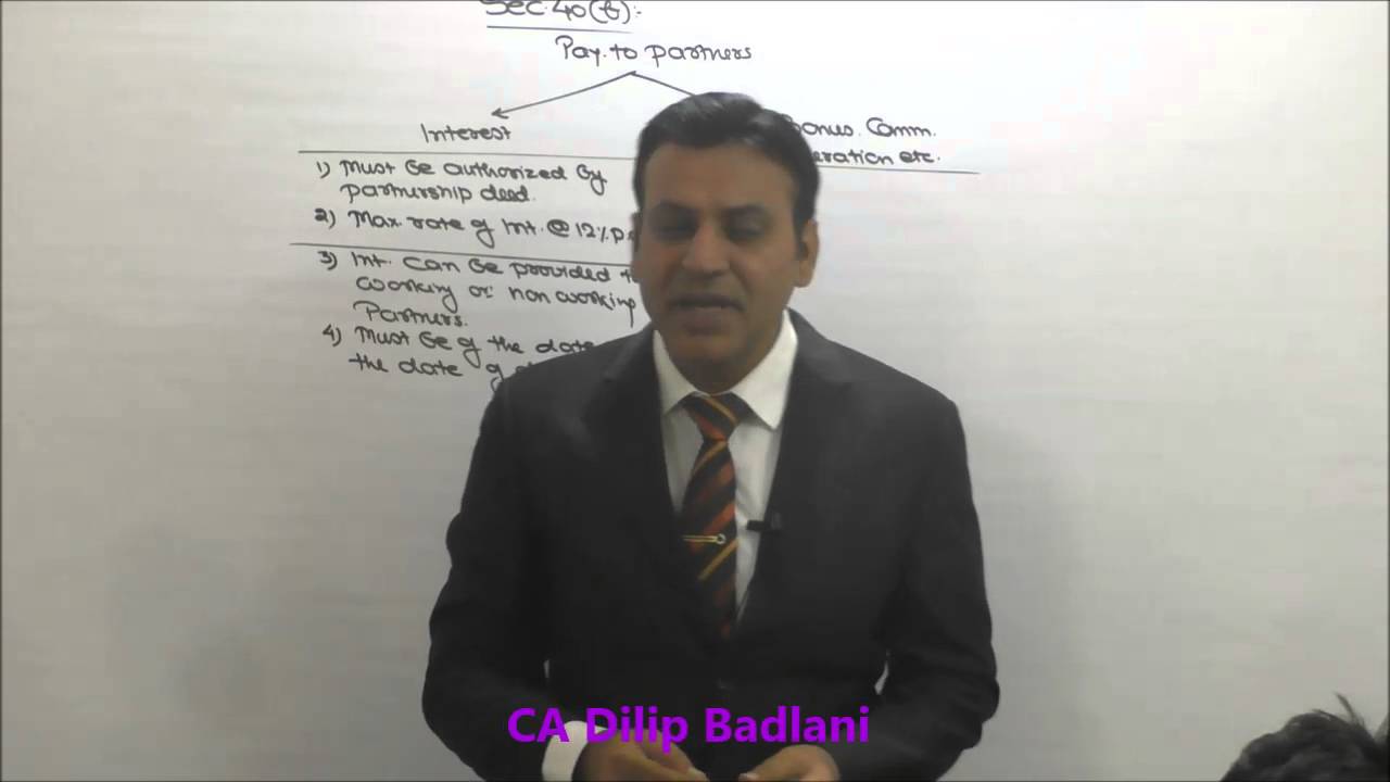 Income Tax : AY 16-17 : Ch 4 : PGBP : Lecture 16 : Profit & Gains of ...