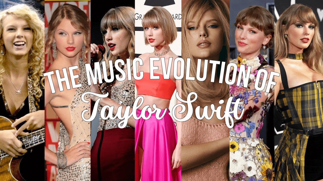 Taylor Swift - The Music Evolution (2006 - 2024) | Treble Clef Music ...