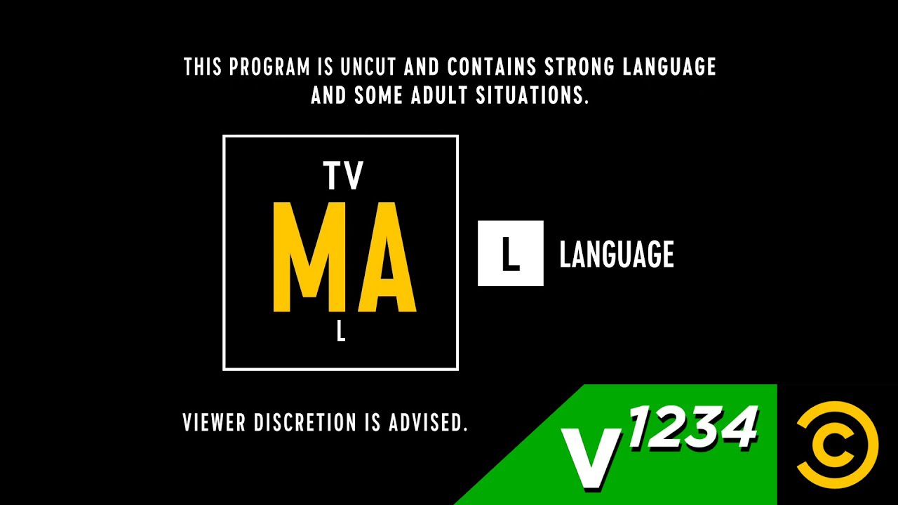 Comedy Central - TV-MA-L content warning (September 13, 2023) [10pm ET ...