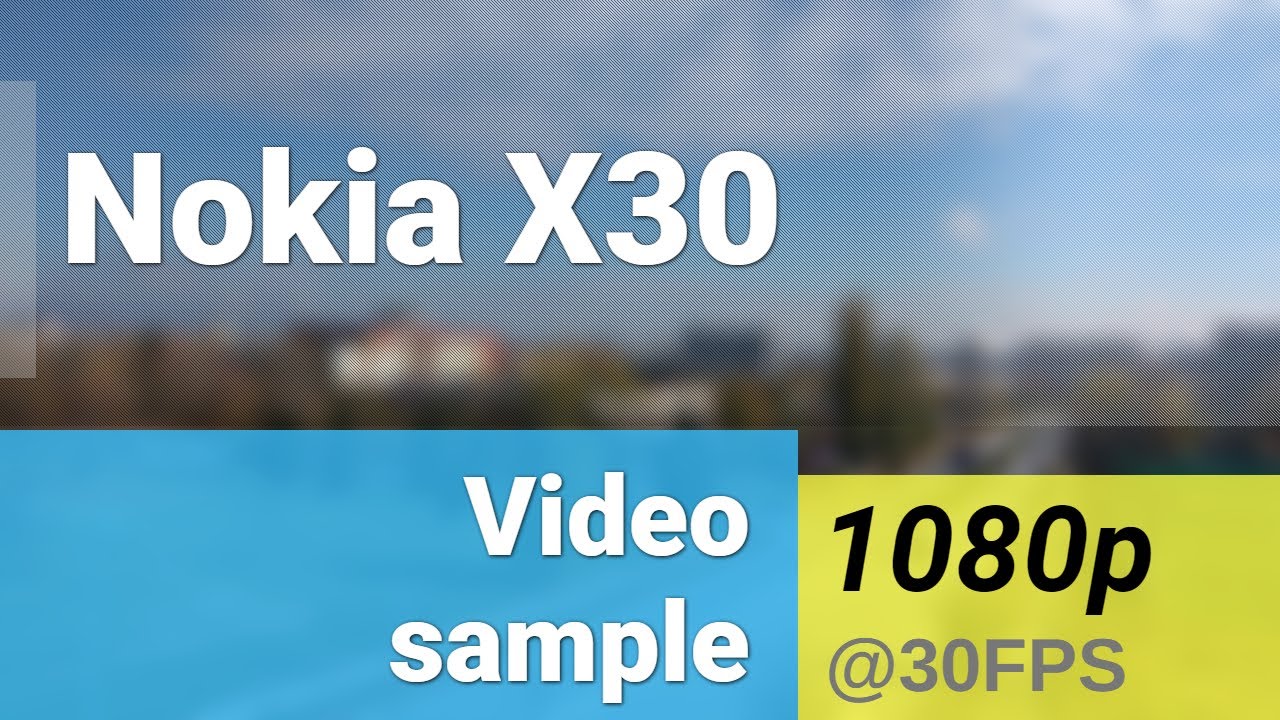 1080p 30fps (main camera) - Nokia X30 video sample - YouTube