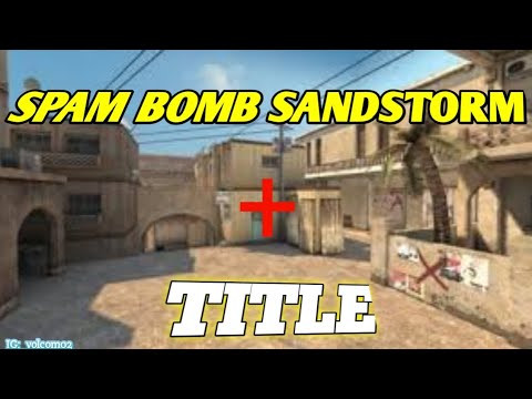 TUTORIAL SPAM BOMB DI SANDSTROM TERBARU 2023 POINTBLANK ZEPETTO ...