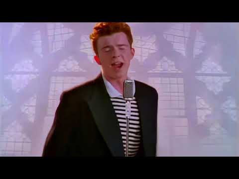 4K 60 FPS Rickroll Widescreen 16:9