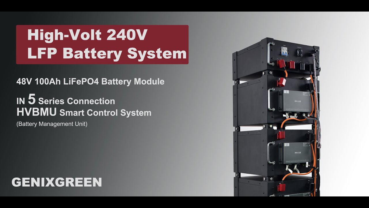 240V high voltage battery system installation instruction-Genixgreen ...