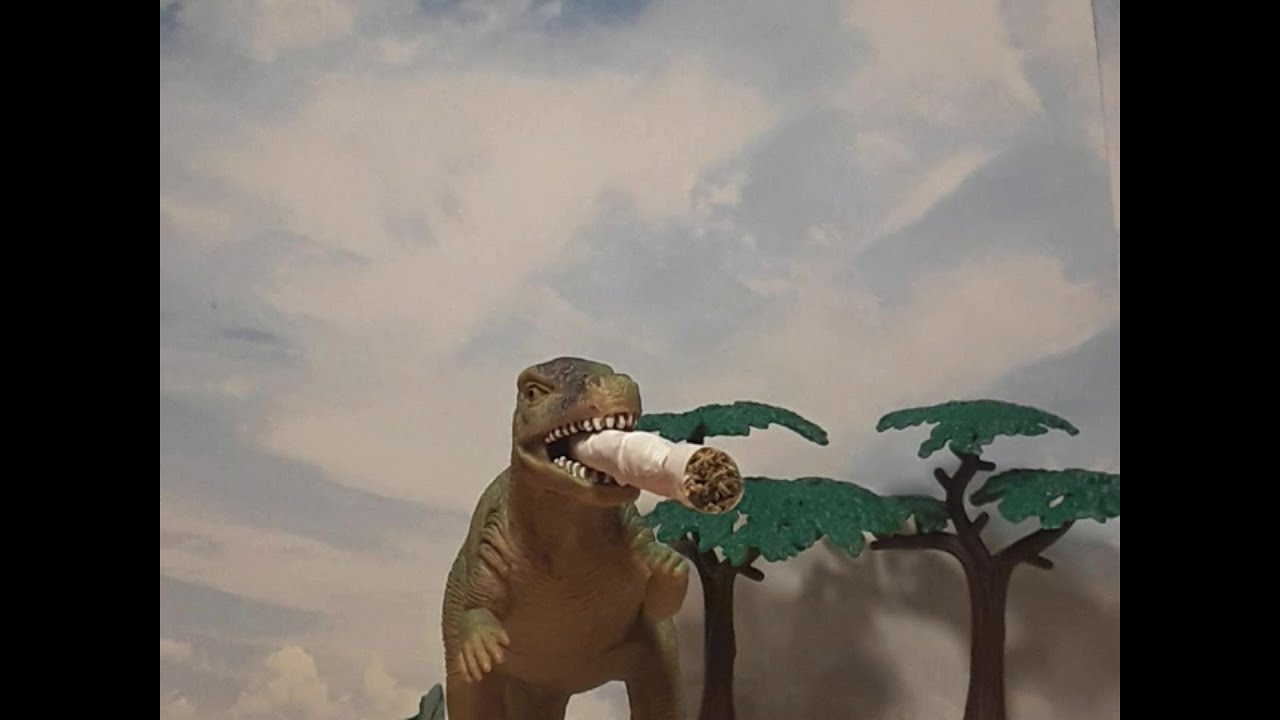 T-Rex Overdoses on Marijuana - YouTube