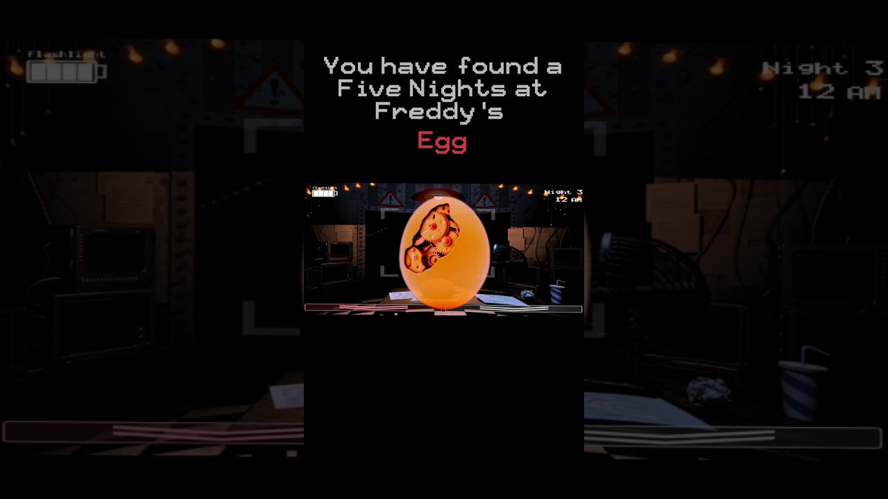 STOP SCROLLING! YOU HAVE FOUND A FIVE NIGHTS AT FREDDY'S EGG! #memes # ...