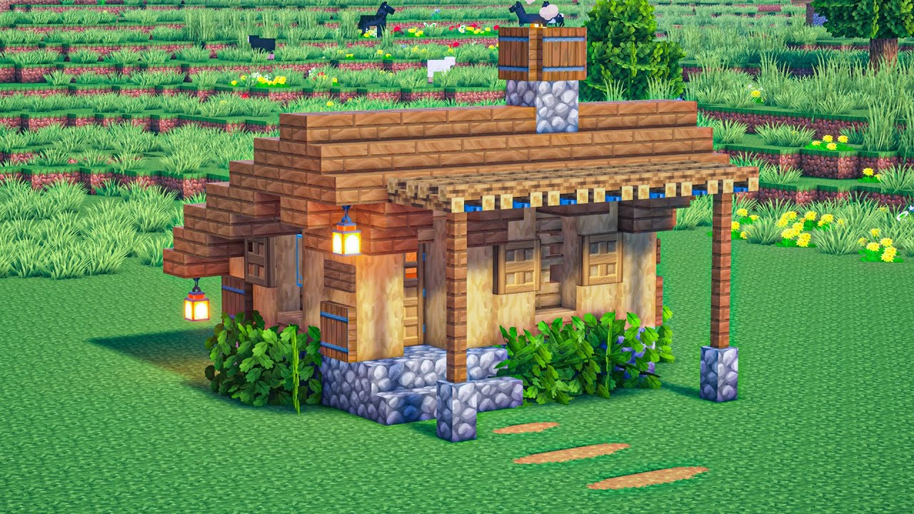 Easy Starter House, How to build / Tutorial - YouTube