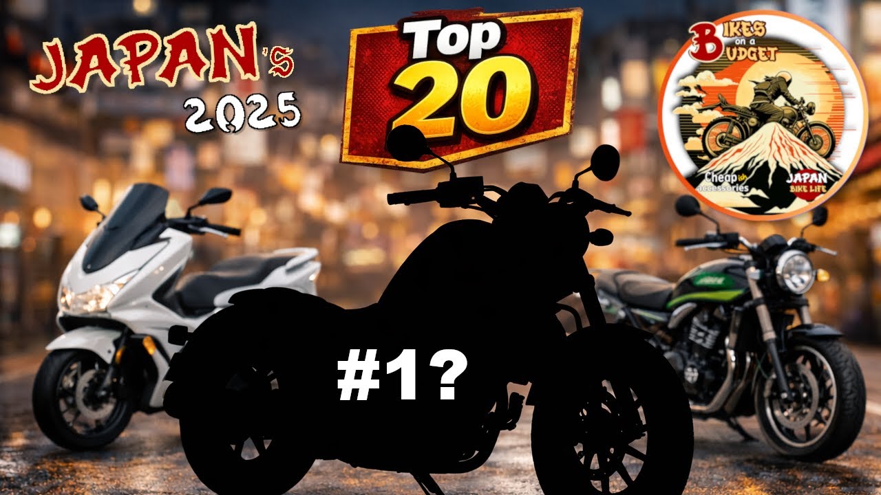 Top 20 Best-Selling Motorcycles in Japan (2025 Sales Rankings) - YouTube