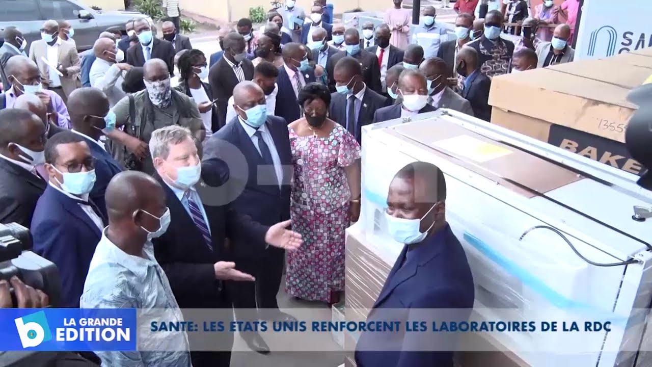 Santé: Les Etats-Unis renforcent les laboratoires de la RDC - YouTube