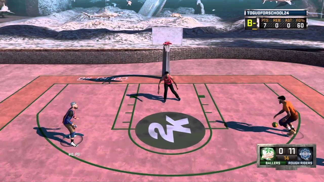 NBA 2K16 My Park Hitting Legend 1 | First Ever Game L1 | Blowout | Best ...