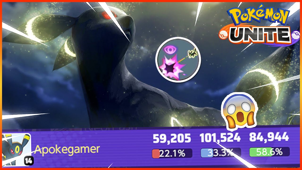 OMG UMBREON WITH FAST ATTACK SPEED + WISH = BROKEN 😱🔥| SOLO MASTER RANK ...