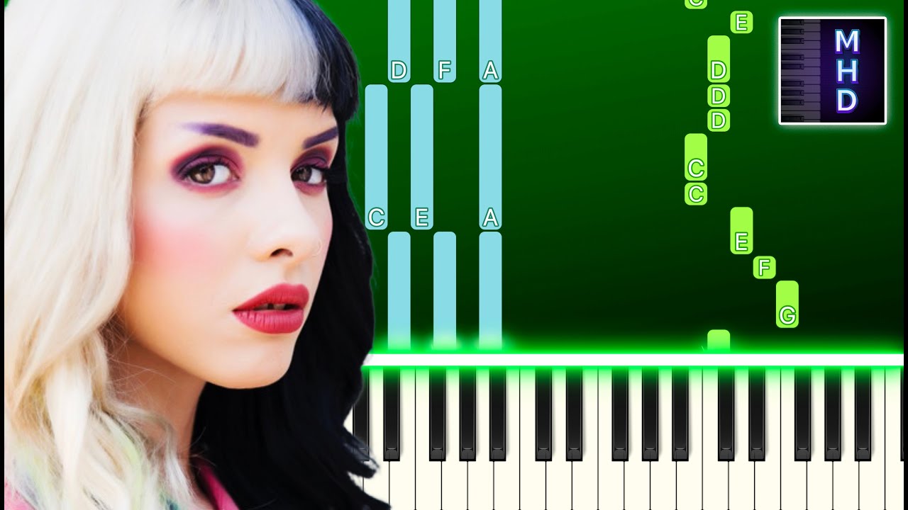 Melanie Martinez - Notebook (Piano Tutorial Easy) - YouTube
