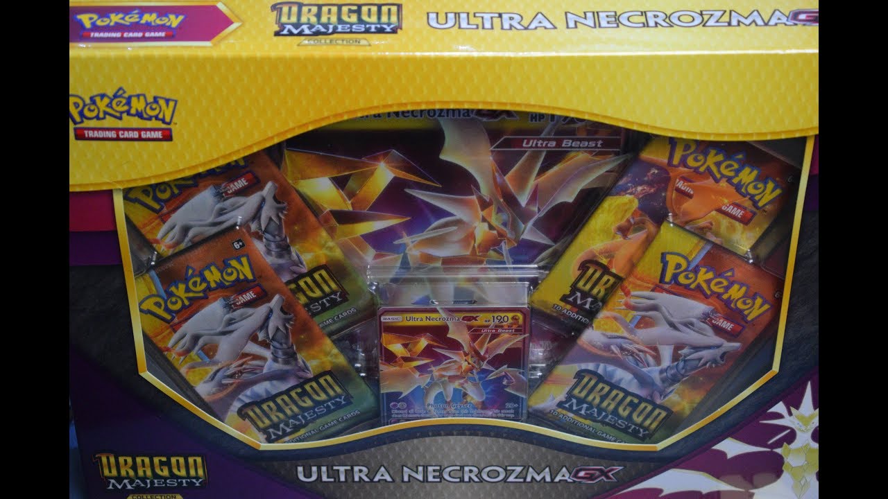 Ultra Necrozma GX Collection Box Opening - YouTube