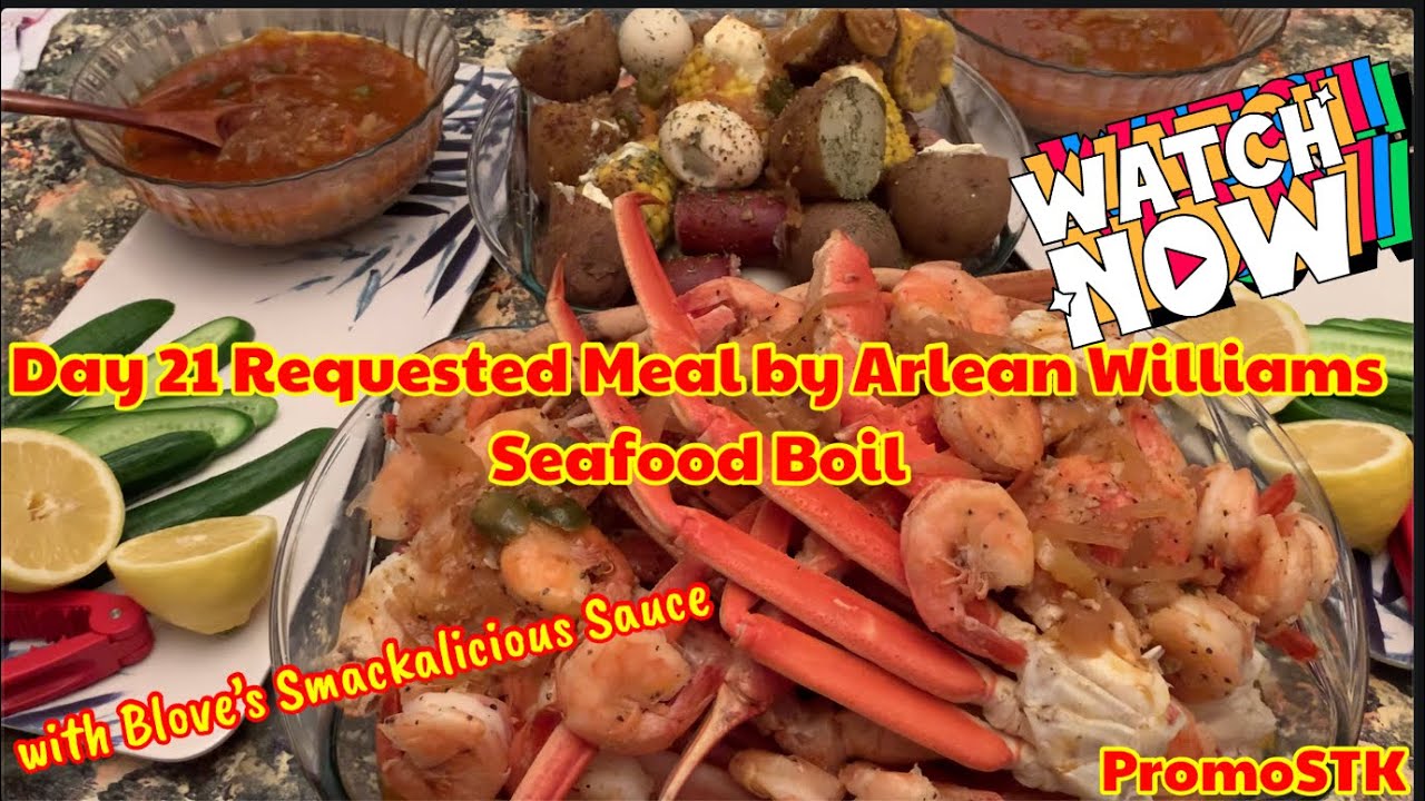 Seafood Boil with Blove’s Smackalicious Sauce Day 21 Requested Meal by ...
