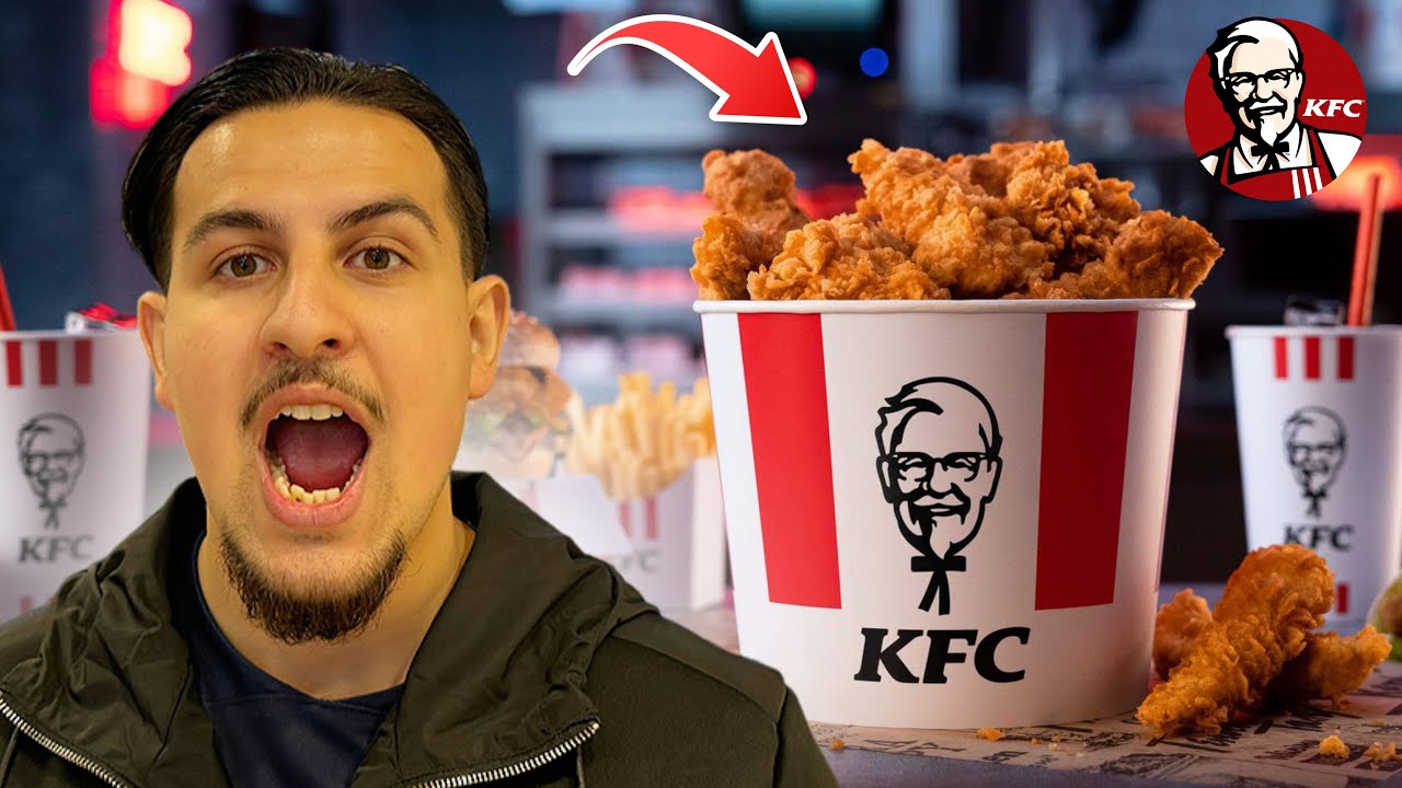 IK BEN OPGELICHT IN DE KFC! (VIES ETEN) - YouTube