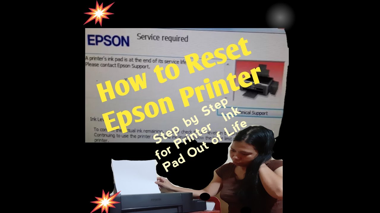How to Reset My Printer/Step to Step Way to Reset Printer - YouTube