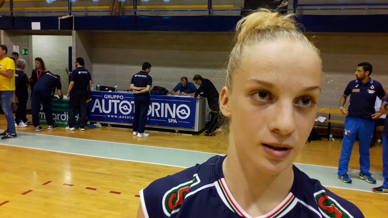 Autotorino Volley Trophy - Intervista a Sofia Monza - YouTube