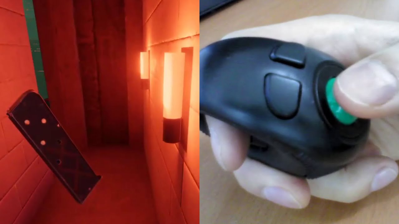 Gaming w/ 4D Hand-Held Trackball Mouse (Receiver 2 Weird Controller ...