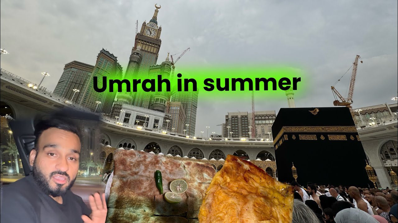 Umrah in summer vacation and try old Makkah famous mutabaq #food # ...
