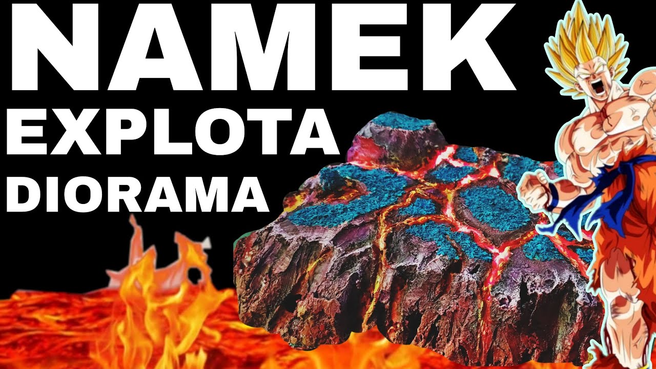 DESTROYED NAMEK DIORAMA / DIORAMA NAMEKUSEI DESTRUIDO D.I.Y. - YouTube