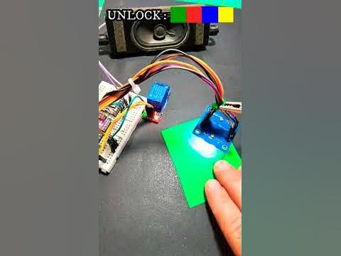 Unlock The Doors With Colors! Visuino&Arduino Project! - YouTube