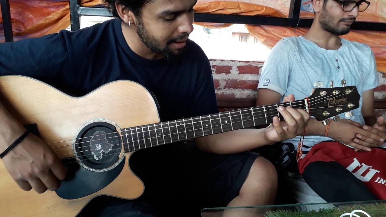 Kta haru- Timro saath guitar tutorial - YouTube