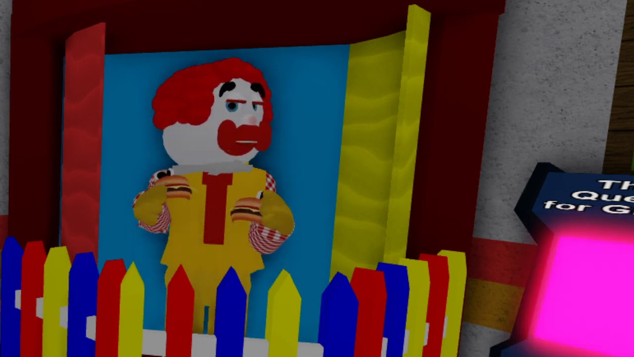 creepy roblox mcdonalds animatronic sings the big mac theme song /not ...