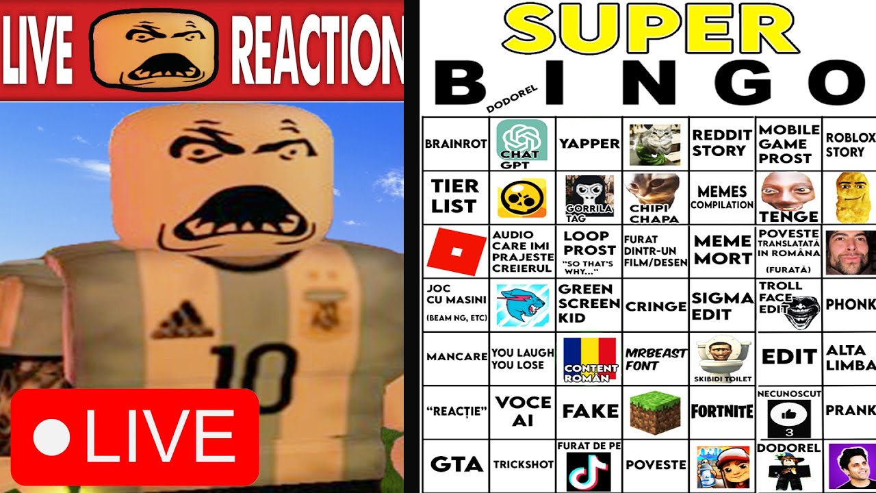 🔴YT SHORTS SUPER BINGO (de DOUA ORI mai mare!!) - YouTube