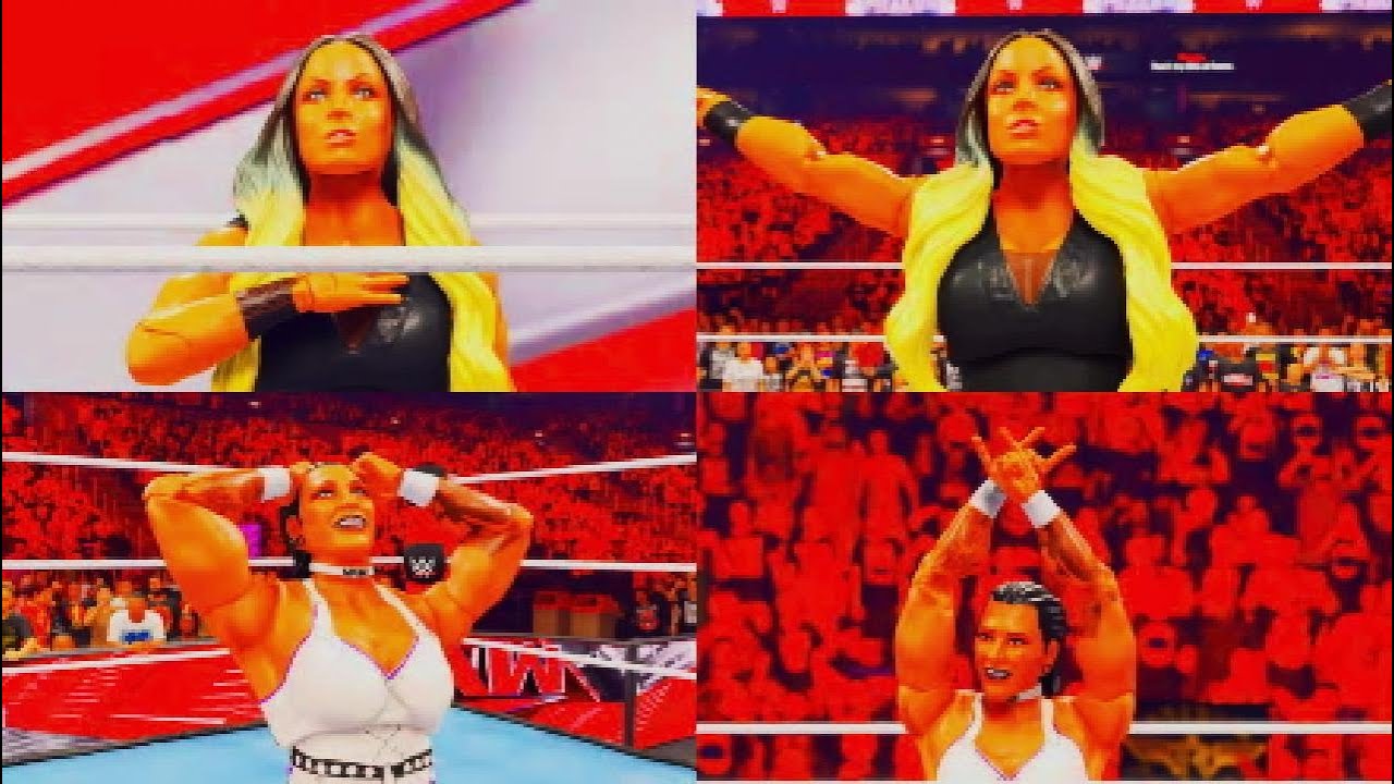 WWE 2K24 MYFACTION LIVE EVENTS DEMASTERED TOYS WALKTHROUGH GAMEPLAY ...